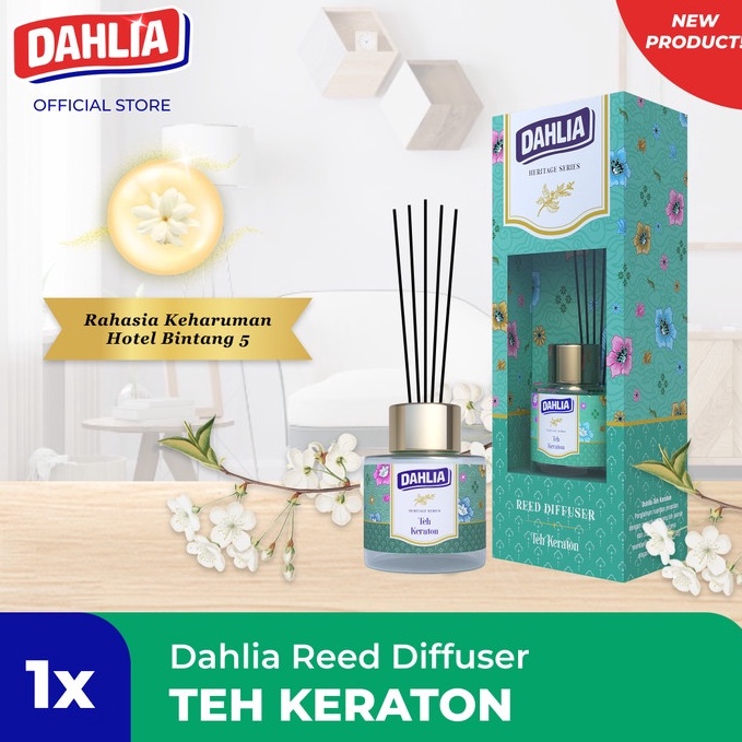 Jual KODE X9J6 Dahlia Reed Diffuser Teh Keraton Pewangi Ruangan ...