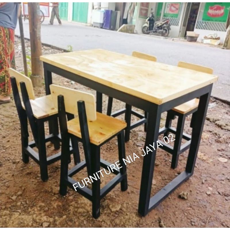 Jual meja makan meja cafe minimalis | Shopee Indonesia