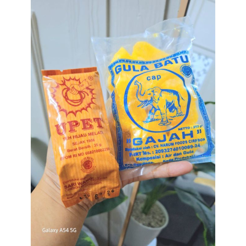 Jual Paket Hemat Gula Batu + Teh Upet | Shopee Indonesia