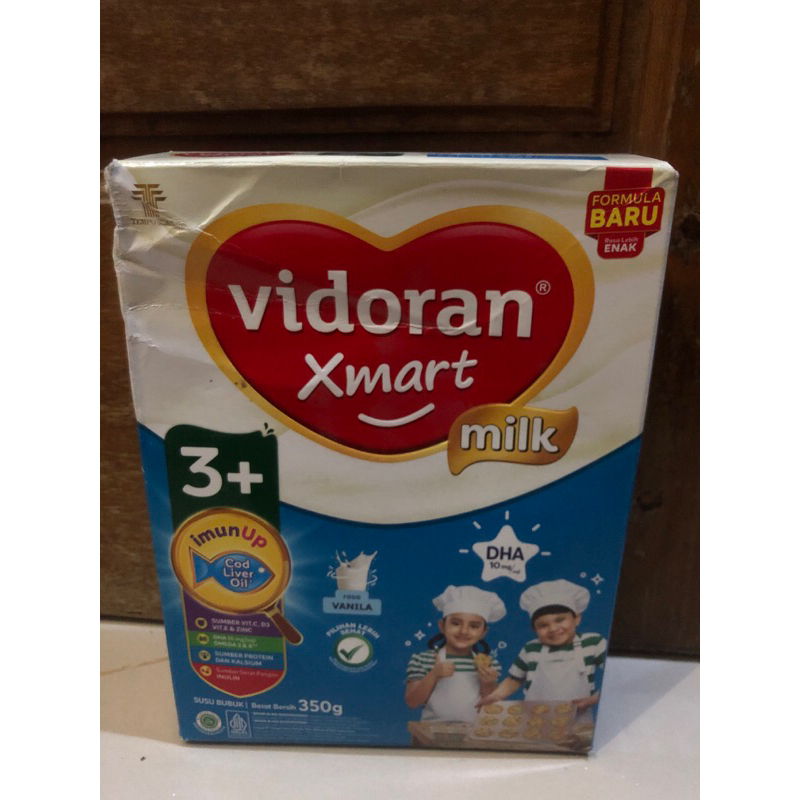 Jual vidoran xmart 3+ 350 gr vanila/madu box rijek exp oktober 2025 ...