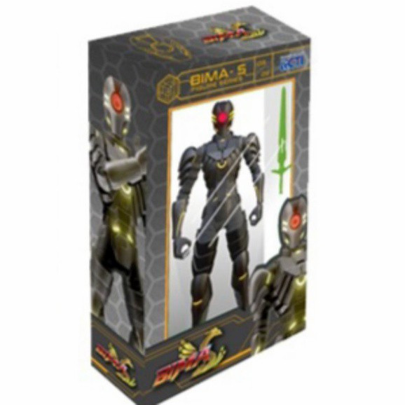 Jual Mainan Robot Bima S Tinggi 17 Cm warna hitam aja | Shopee Indonesia