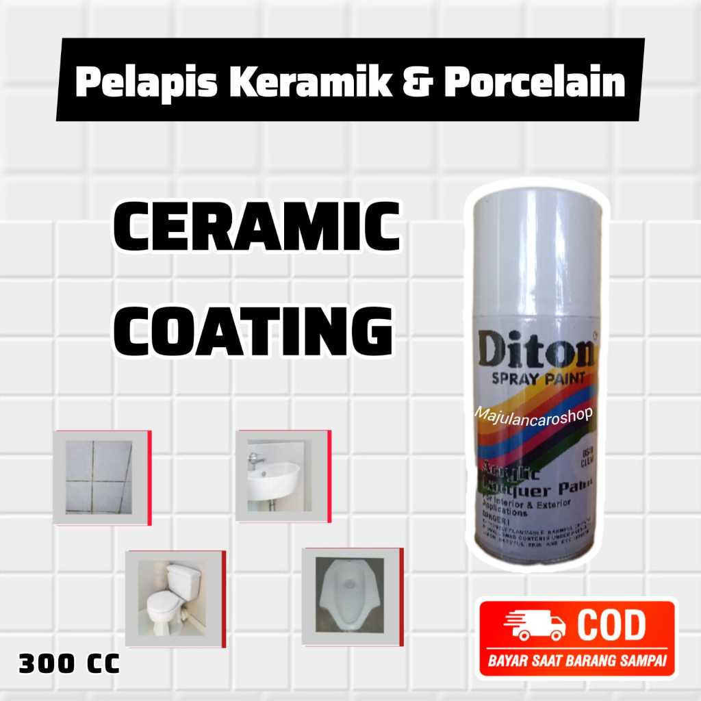 Jual coating pengkilap pelapis keramik porselen kamar mandi | Shopee ...