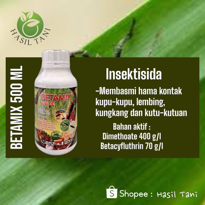Jual BETAMIX 500 Ml (Dimethoate 400 g/l dan Betacyfluthrin 70 g/l ...
