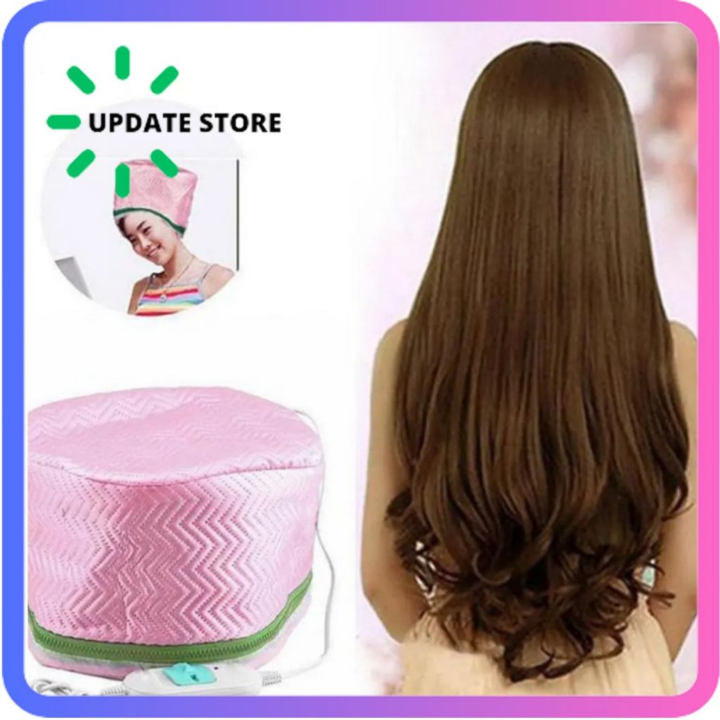 Jual Cap Penutup Kepala Steam Rambut | Hot Steamer SPA Rambut Thermal ...