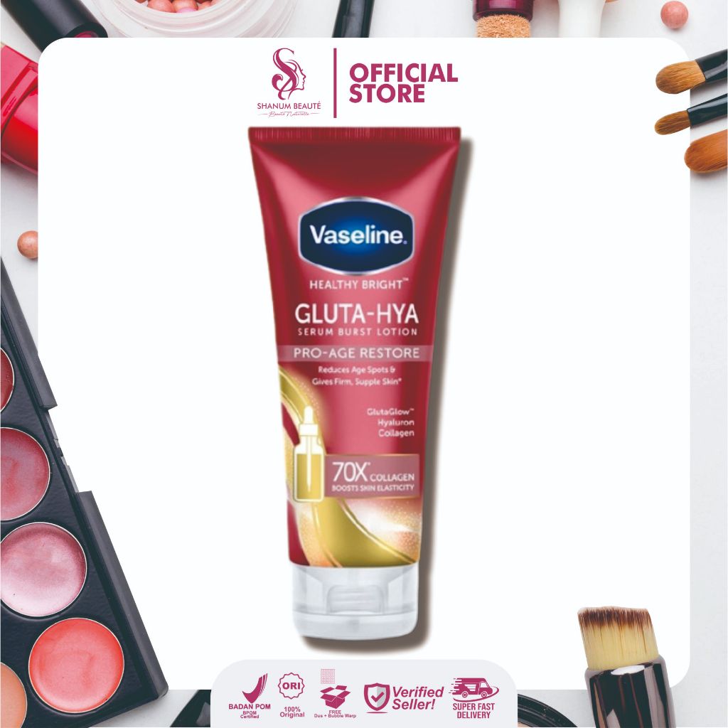 Jual Vaseline Gluta - Hya Pro Age Restore 70X Collagen 200ml | Shopee ...