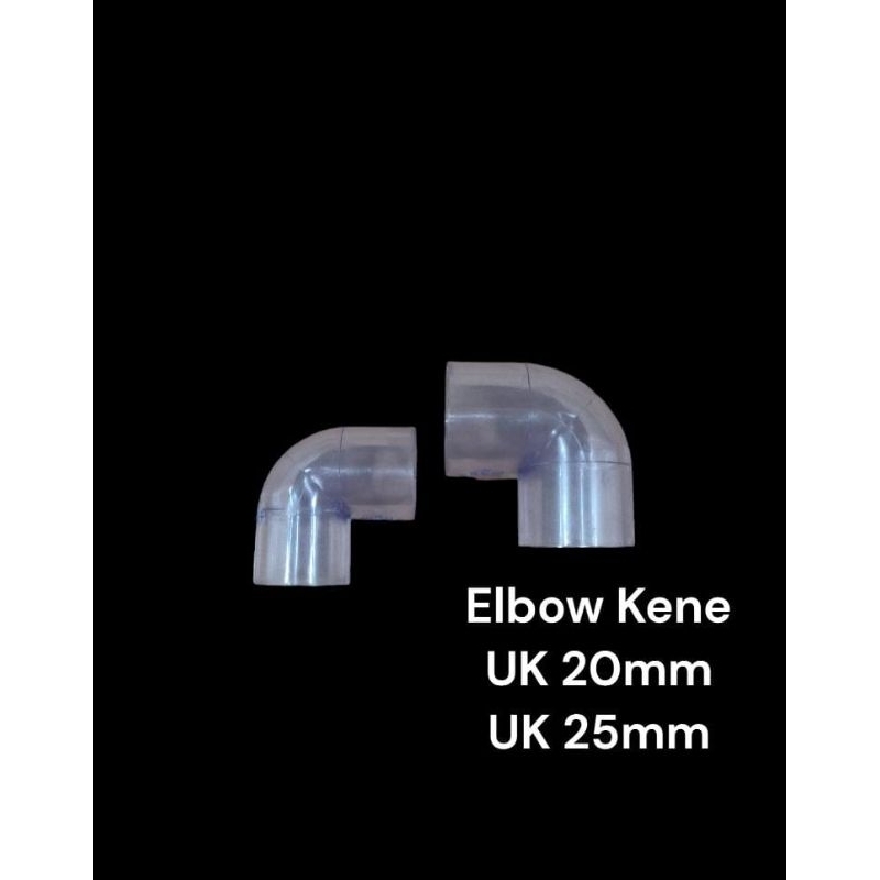 Jual Elbow Knee | Keni | Pipe U - Pvc By 3 Pawns | Elbow Transparan ...