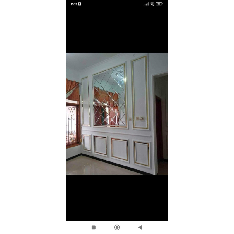Jual Custom 100x150 Tebal 3mili Bevel 1cm FREE PACKING KAYU DAN DOUBLE ...