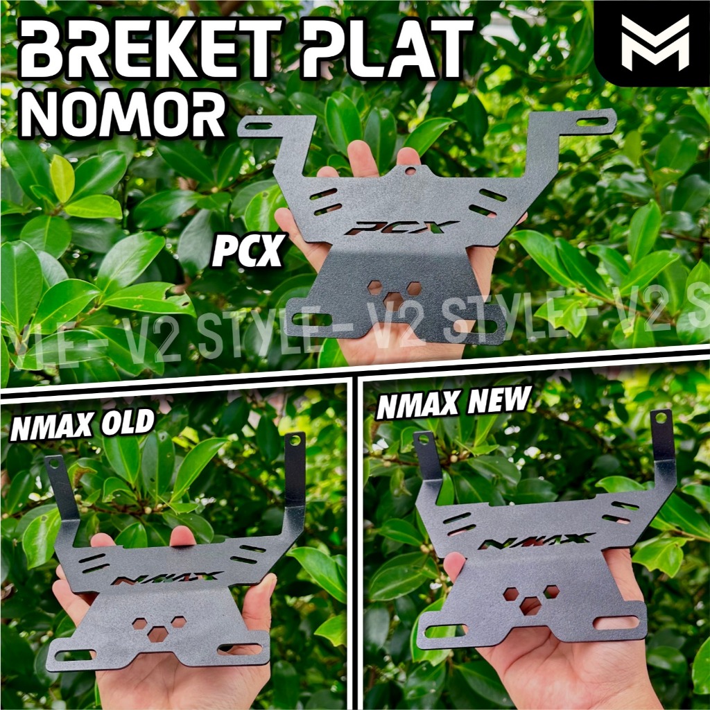 Jual BREKET TATAKAN PLAT NOMOR CHA BRACKET PLAT NOPOL KUMIS PCX 2015 ...