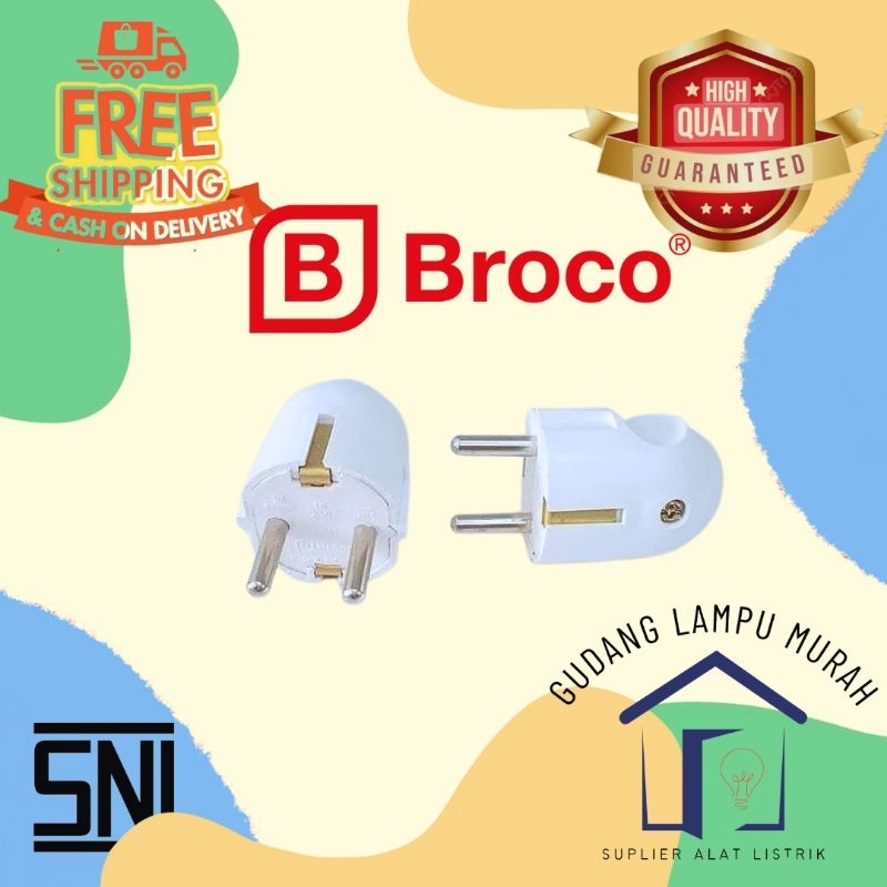 Jual Steker Arde Broco Art 13310 Steker Arde New Gee White Broco ...