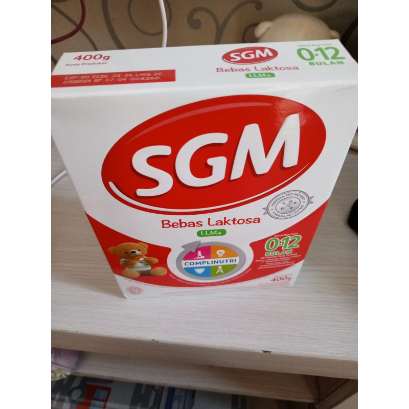 Jual SGM LLM+ Susu Bayi Bebas Laktosa 400 gram 200gram | Shopee Indonesia