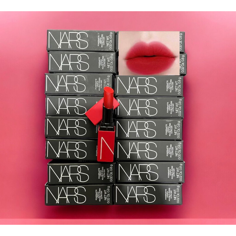 Jual Nars Power Matte Lipstick Shade Dragon Girl 0,8grm - Product Travel Size With Box | Shopee ...