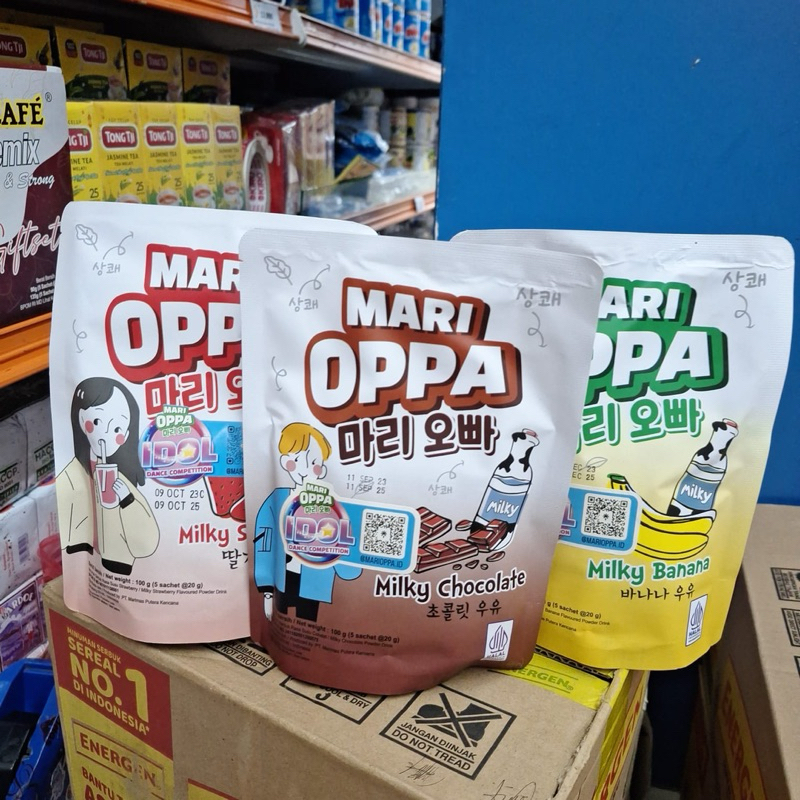 Jual MARI OPPA serbuk Minuman 100gram (5x20gr) | Shopee Indonesia