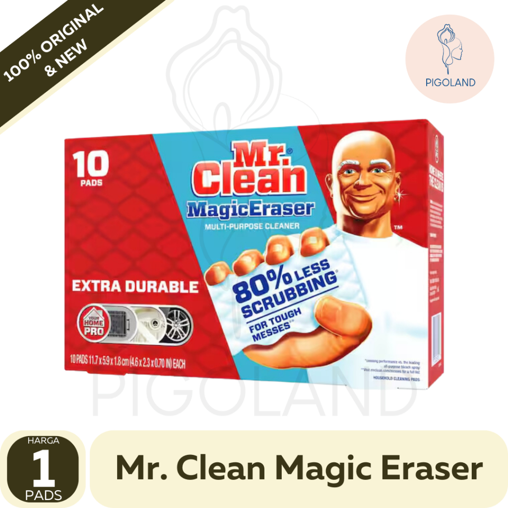 Jual Mr. Clean Magic Eraser Extra Durable Cleaning Pads with Durafoam ...