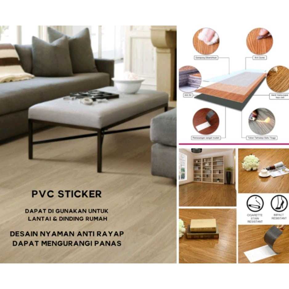 Jual VINYL Sticker 15 x 91cm / Stiker Lantai Dinding Modern (Minimal ...