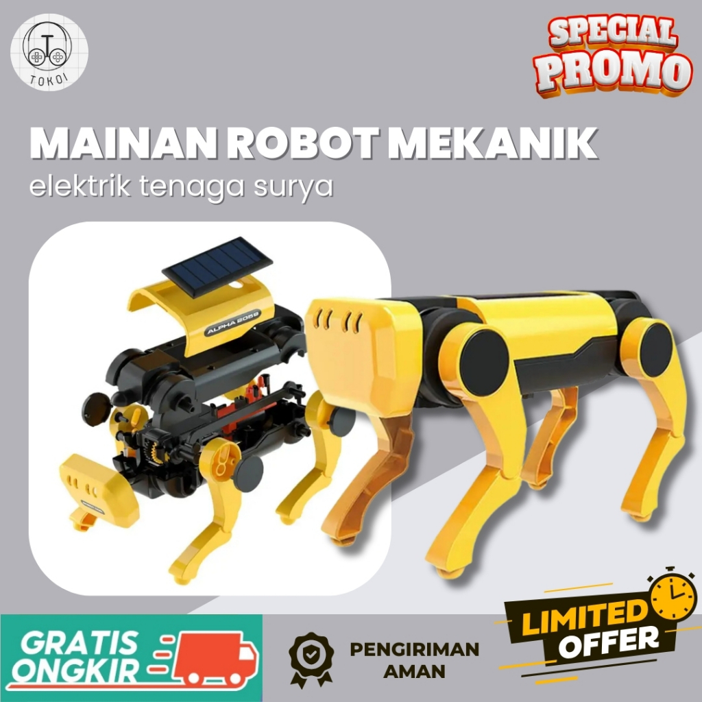 Jual Rakitan Robot Anjing AI Kit | Mainan Perkembangan Otak untuk Anak ...