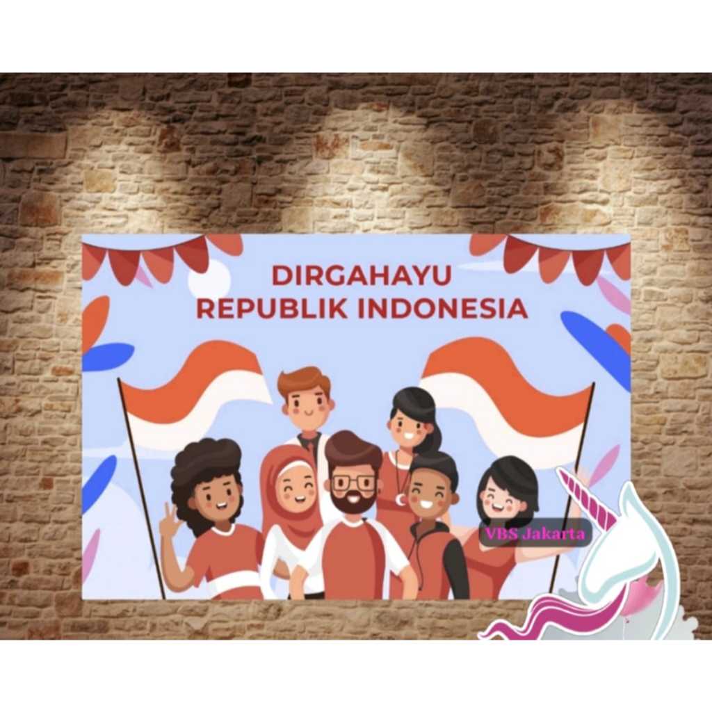 Jual BACKDROP HUT RI 17 AGUSTUS ULANG TAHUN JAKARTA REPUBLIK INDONESIA ...