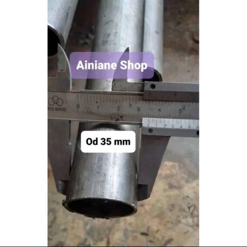 Jual Pipa Besi Od 35 mm Id 32 mm Tebal 1,5 mm Panjang 100 cm | Shopee ...