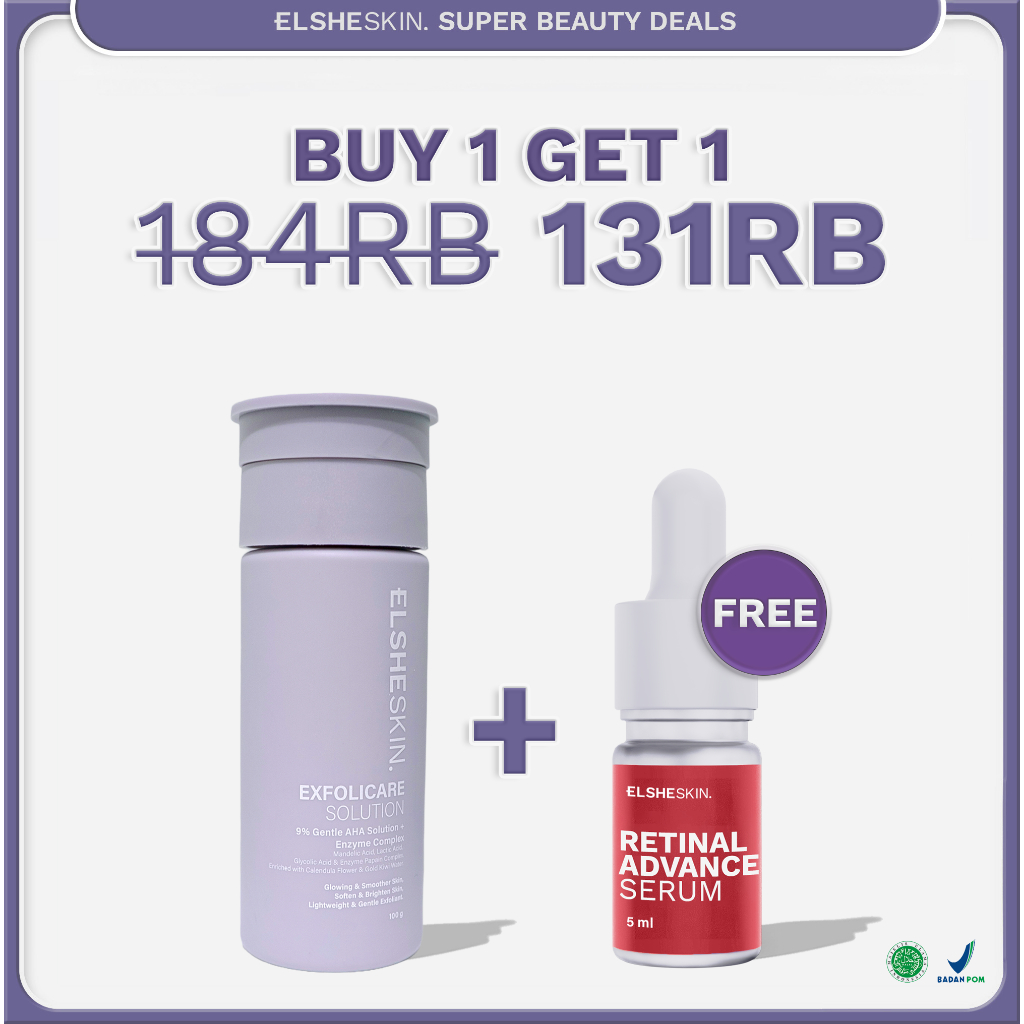 Jual Elsheskin Exfolicare Solution 100 g - Toner Eksfoliasi Wajah ...