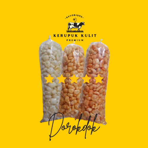 Jual DOROKDOK 1 BAL | KERUPUK KULIT SAPI VIRAL ENAK MURAH HALAL ...