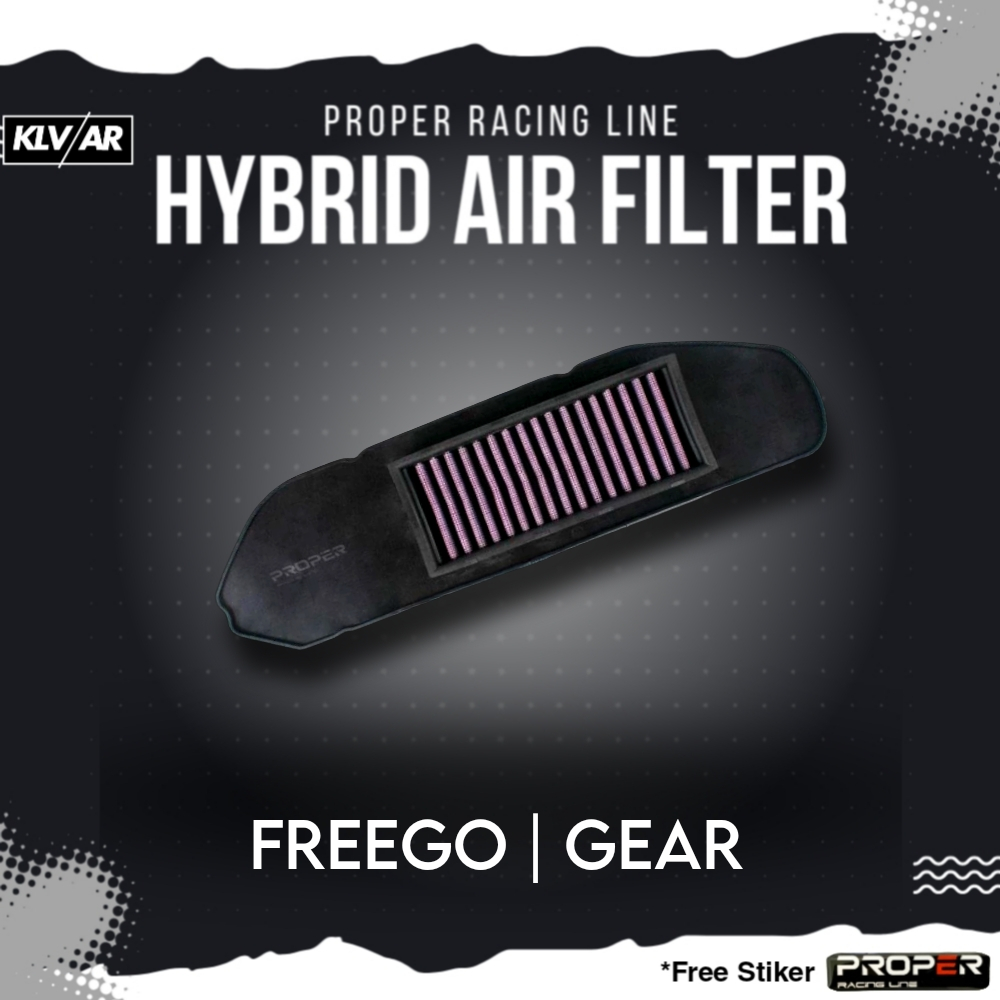 Jual Proper Racing Line Air Filter Saringan Udara Yamaha Freego Gear ...