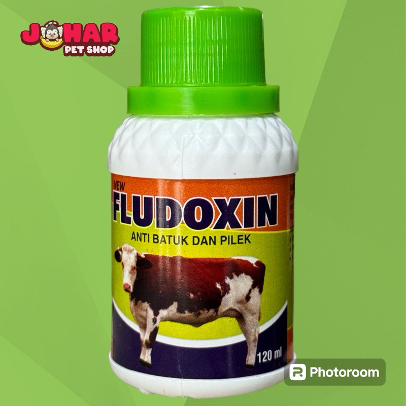 Jual Fludoxin anti batuk pilek sapi kambing kuda domba ternak 120ml ...
