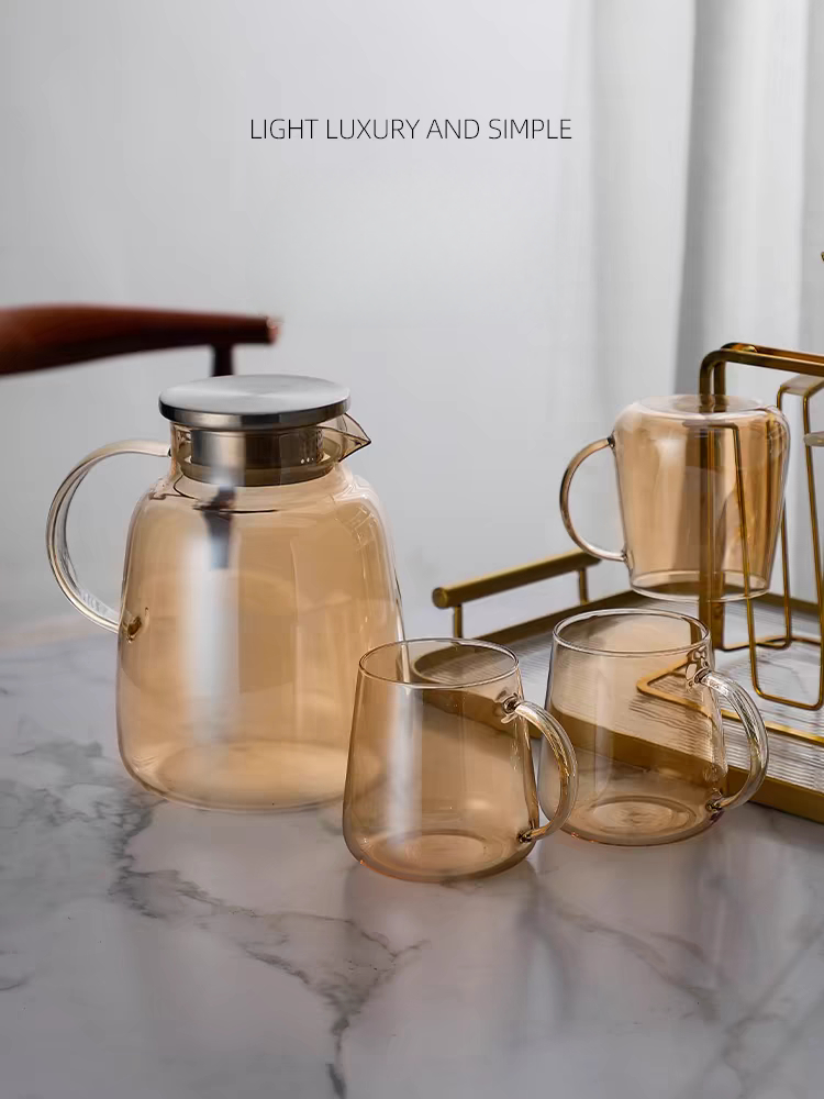 Jual Transparent Water Jar - Transparan Jug Teko Air Minum | Shopee ...