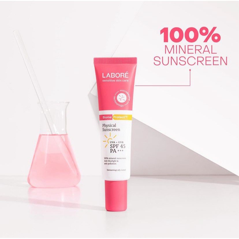 Jual LABORE BiomeProtect Physical Sunscreen - Mineral Sunscreen Kulit ...