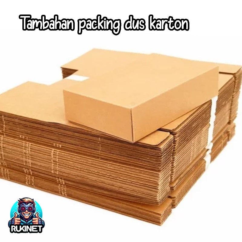 Jual Tambahan packing kardus / dus karton | Shopee Indonesia
