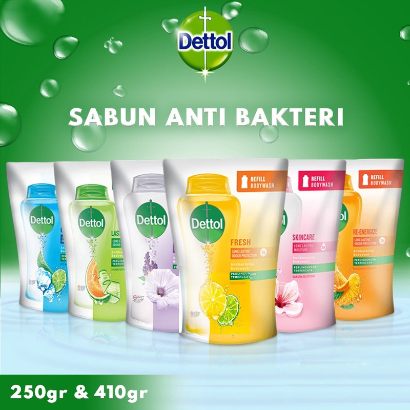 Jual DETTOL Body Wash (Sabun Cair Refill) 370-410ml | Shopee Indonesia