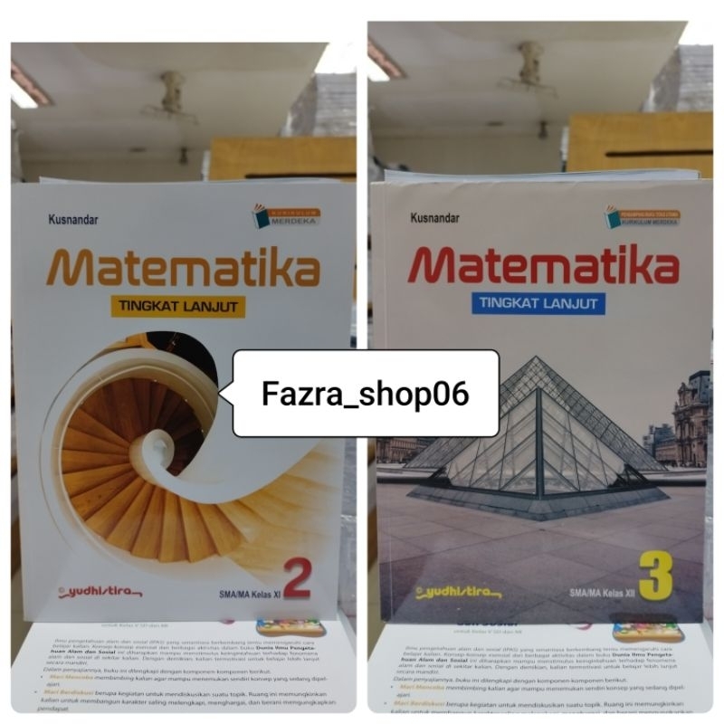 Jual NEW & ORI Buku Matematika Tingkat Lanjut sma ma kelas 2 11 XI, 3 12 XII Kurikulum Merdeka ...