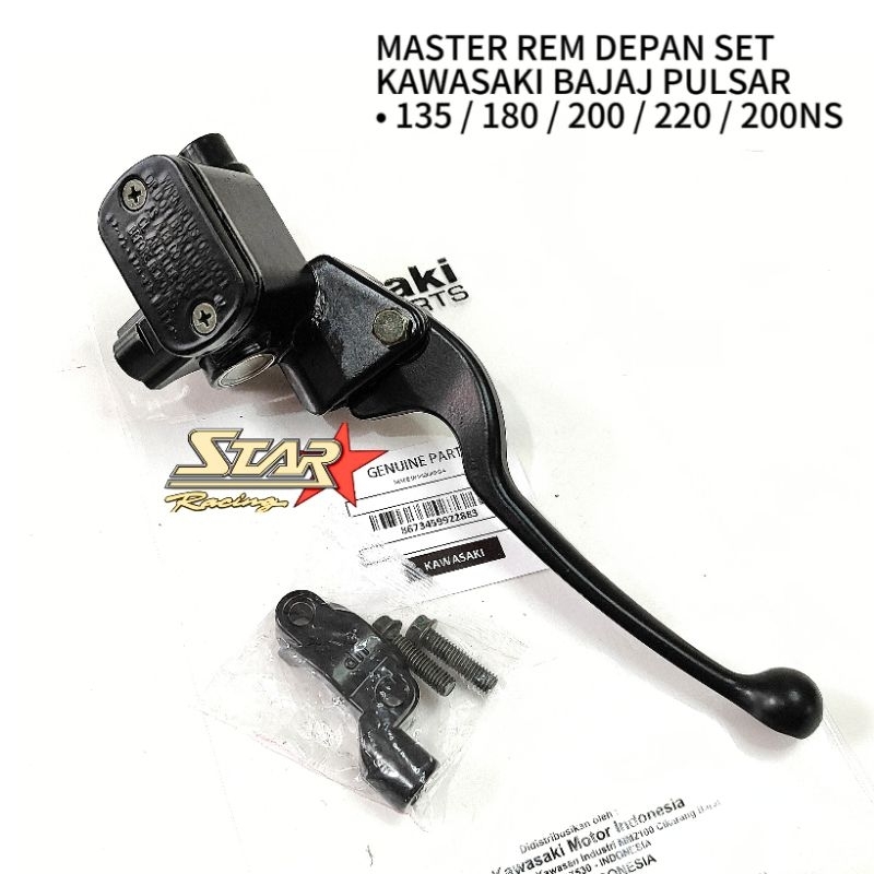 Jual Master Kanan Master Rem Depan Atas Set Kawasaki Bajaj Pulsar 135 / 180 / 200 / 220 / 200 NS ...