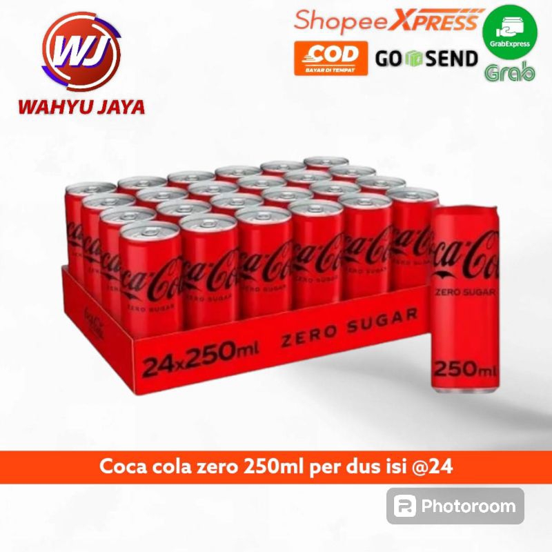 Jual coca cola zero per dus isi @24 330ml | Shopee Indonesia