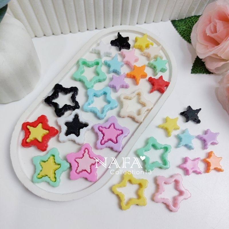 Jual (5 pasang) Mote Puzzle Bintang | Shopee Indonesia