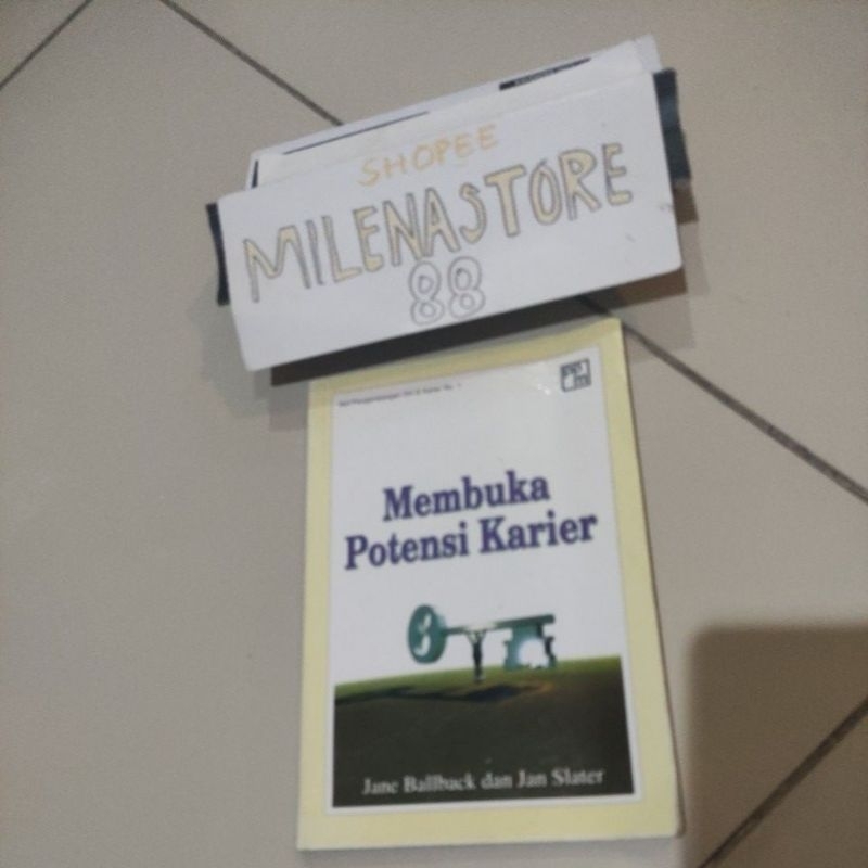 Jual Buku bekas membuka potensi karier jane ballback dan jan slater ...