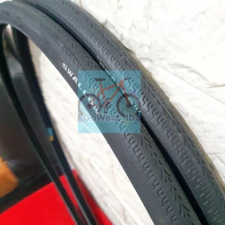 Jual Harga Bersahabat Ban Luar Sepeda Ukuran 7 x 23c Swallow Deli Tire Hitam S195 Fixie Balap ...