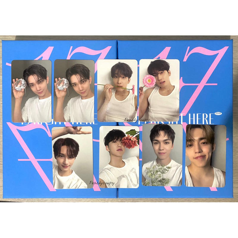 Jual SEVENTEEN OFFICIAL 17 ISRIGHT HERE DEAR VERSION JOSHUA JUN HOSHI WONWOO VERNON | Shopee ...
