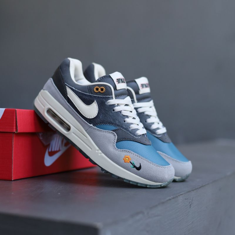 Jual Sneakers Man Nk Airmax 1 Kasina Wong Ang Grey | Shopee Indonesia