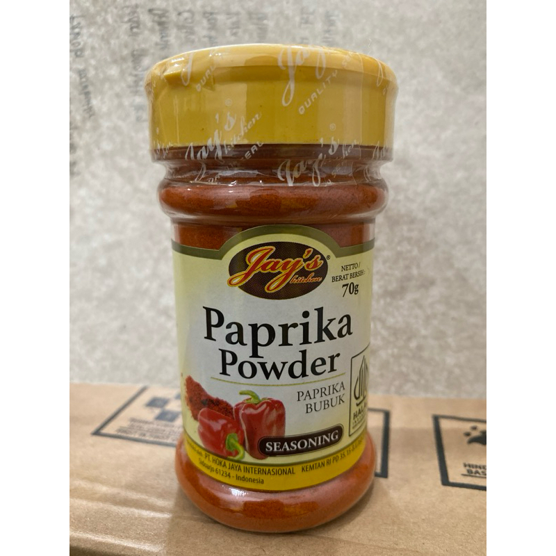 Jual JAYS PAPRIKA POWDER 70G | Shopee Indonesia