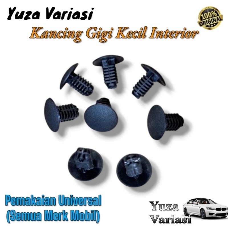 Jual KANCING GIGI KECIL INTERIOR MOBIL UNIVERSAL | Shopee Indonesia