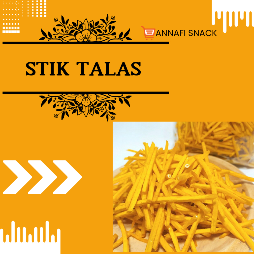 Jual STIK TALAS 150 GRAM // TALAS STIK // KERIPIK TALAS | Shopee Indonesia