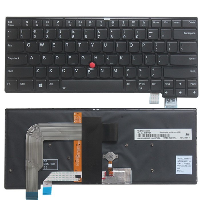 Jual Keyboard LE Thinkpad T460S T470S Backlight Dan Non Backlight ...