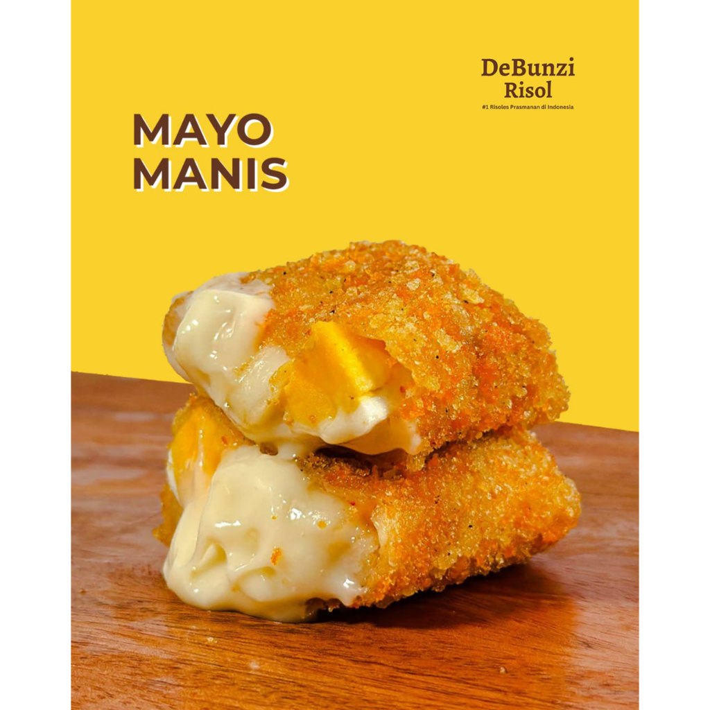 Jual FROZEN RISOLES - MAYO MANIS ISI 5 | DEBUNZI RISOL | Shopee Indonesia