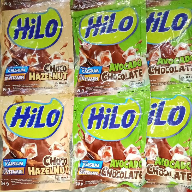 Jual Susu Hilo Sachet 1renceng isi 10sachet ALL varian | Shopee Indonesia