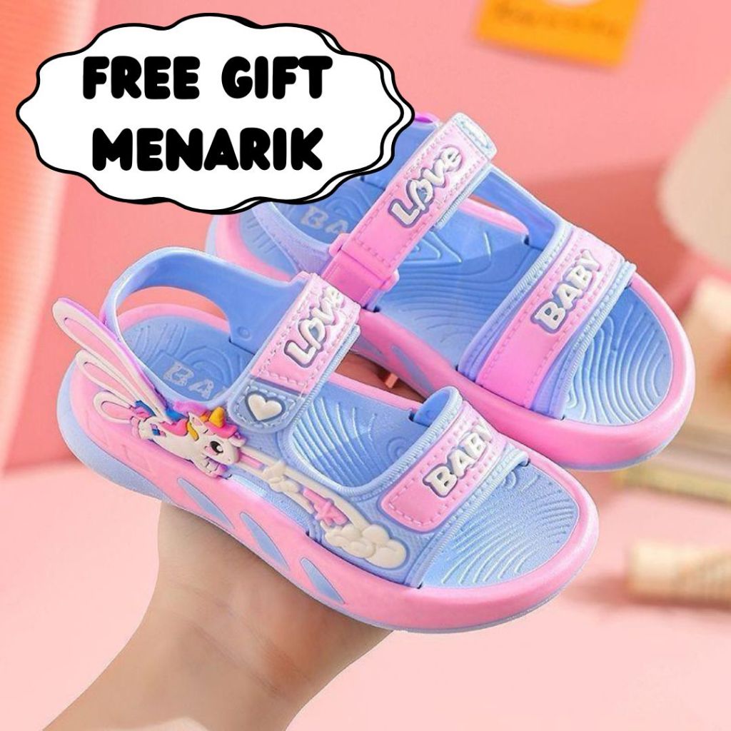Jual PROMO 9.9 JISOOBABY AA-47 Sepatu Sandal Anak Perempuan Model Lucu ...