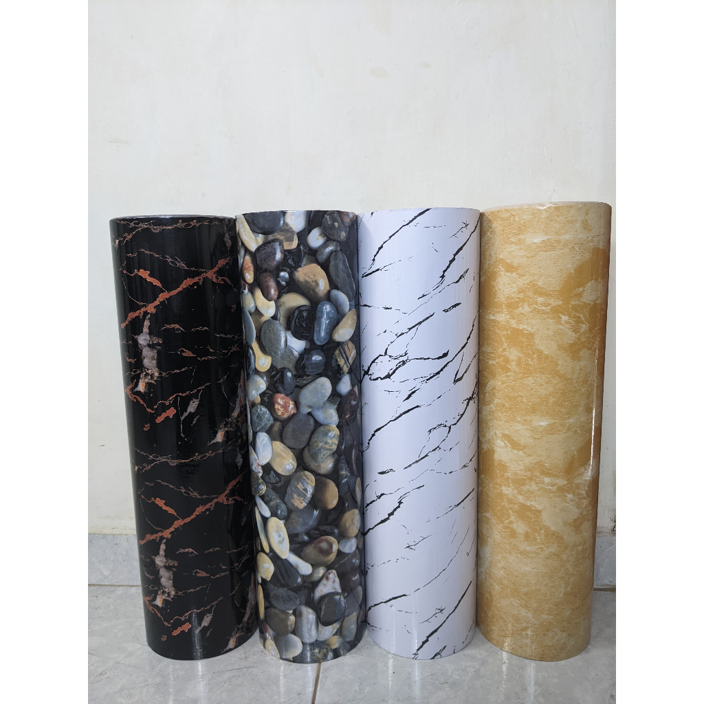 Jual Wallpaper Lantai Granit Stiker Anti Air Tahan Panas Perekat ...