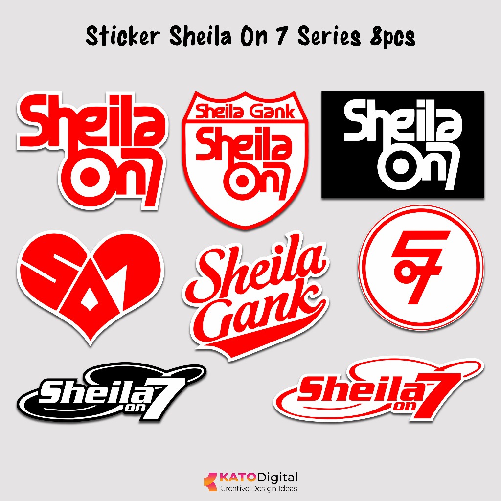 Jual Stiker Band Pop Lokal Sheila On 7 Vinyl Glossy Print Cut Sticker ...