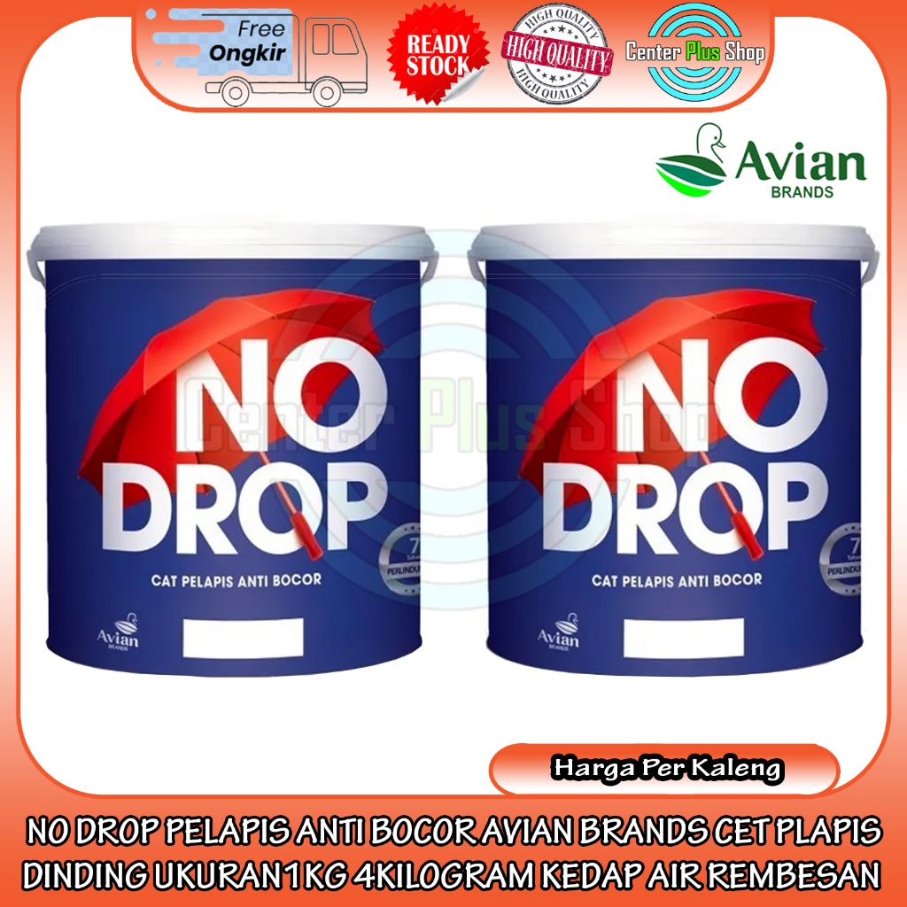 Jual NO DROP PELAPIS ANTI BOCOR AVIAN BRANDS CET PLAPIS DINDING UKURAN ...