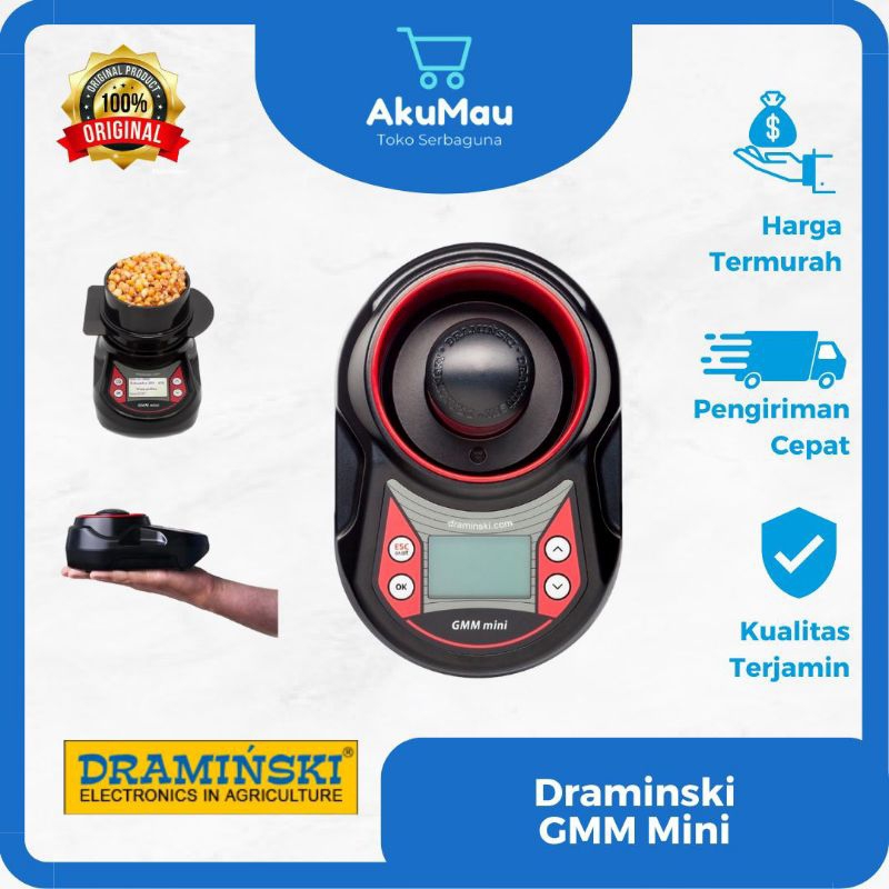 Jual Alat Ukur Kadar Air Biji Bijian Digital Draminski GMM Mini | Shopee Indonesia