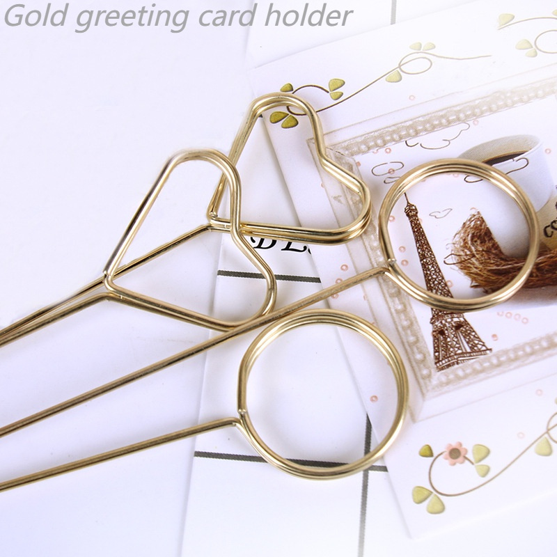 Jual (10 buah) Stick Klip Kartu Buket Bunga Besi/ Stick Greeting Card ...