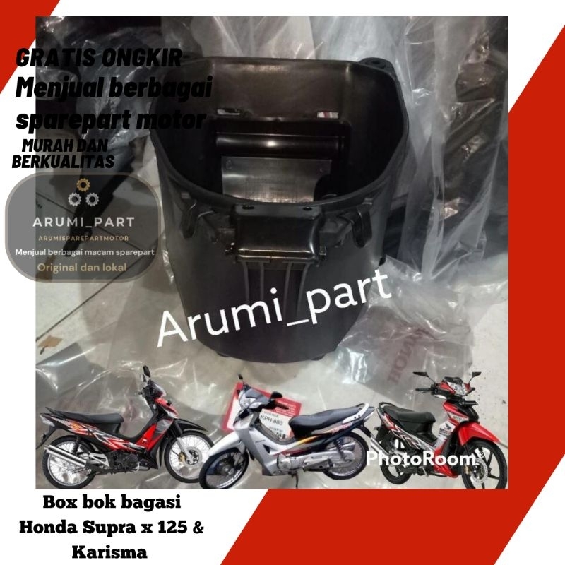Jual Box BOK Bagasi Honda Supra x 125 lama , Supra x 125 Batman ...